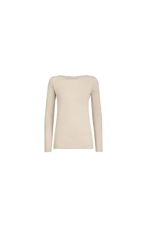 Brunello Cucinelli Sparkling Cashmere And Silk Lightweight Sweater - Desert
