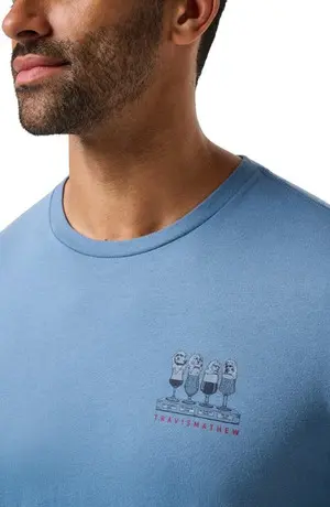 Travis Mathew Stars Stripes Sips Graphic T-shirt