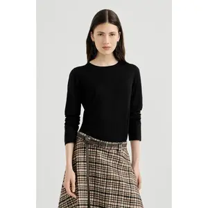 Brunello Cucinelli Cashmere And Silk Lightweight Sweater - Black