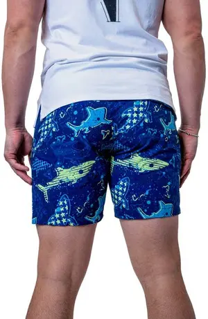 MACEOO Lion Shark Swim Trunks