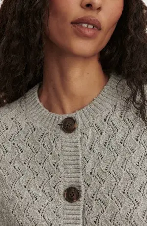 Varley Hossler Pointelle Cardigan