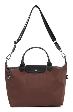 Longchamp Le Pliage Energy Canvas Handbag - Cocoa
