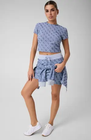 Guess Allover Logo Graphic T-shirt
