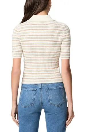 Paige Summit Stripe Organic Cotton Blend Top