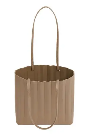 MANSUR GAVRIEL Pleated Filo Leather Tote
