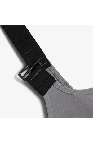TOMBOYX Compression Plus Crop Top With Adjustable Straps - Ultimate Gray