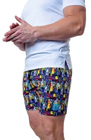 MACEOO Lion Pineapple Swim Trunks