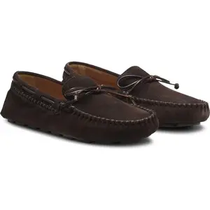 BOSS Roxanne Driving Loafer - Dark Brown