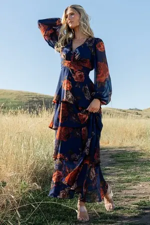 BALTIC BØRN Mariella Tiered Maxi Dress