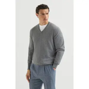 Brunello Cucinelli Cashmere Sweater - Dark Grey