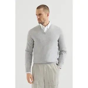 Brunello Cucinelli Cashmere Sweater - Pebble
