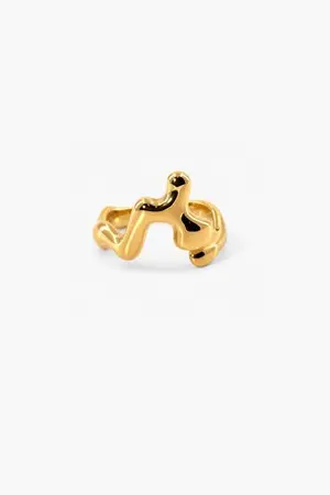 MEIDEYA Sculpted Ring - Gold