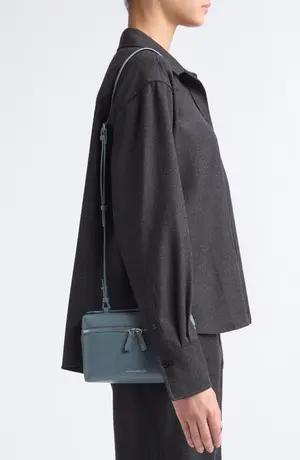 Victoria Beckham Dorian Leather Vanity Case Bag