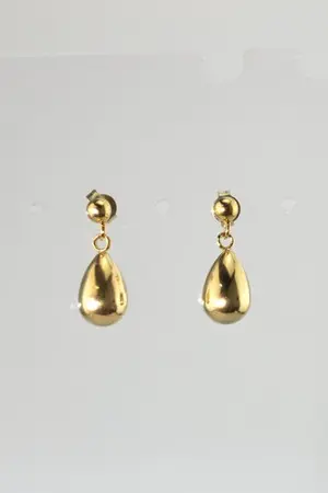MEIDEYA Teardrop Dangle Earrings - Gold