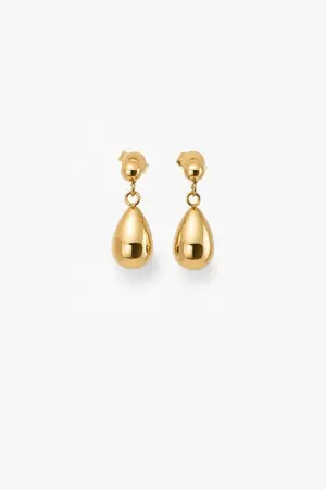 MEIDEYA Teardrop Dangle Earrings - Gold