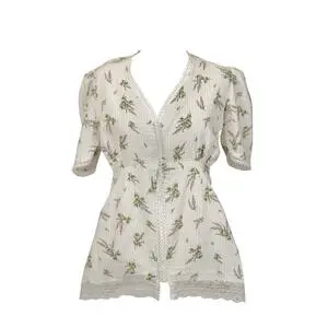 MUDA CLOTHING FZ LLC Iris Floral Top - White