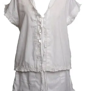 MUDA CLOTHING FZ LLC Mogra Co-ord Set - White