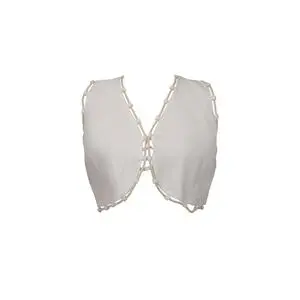 MUDA CLOTHING FZ LLC Ariel Linen Top - White