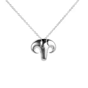FREYA & THOR OF SWEDEN Capra Necklace Sterling Min - Silver