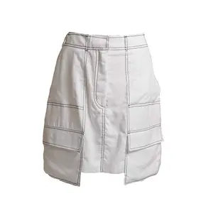 MUDA CLOTHING FZ LLC Zahra Linen Skirt - White