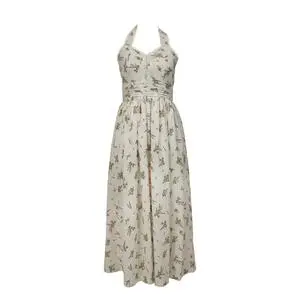 MUDA CLOTHING FZ LLC Debby Floral Maxi Dress - White