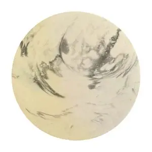 BY SHAX Marbled Coaster - White