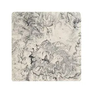 BY SHAX Marbled Tile - White