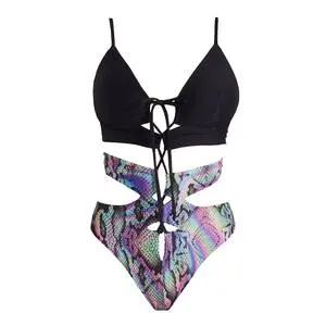 SANCHA THE BRAND Affirmatio One Piece Swimsuit - Black