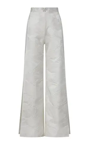 DAR ZÉRO STUDIO Side-panel Silk Surf Pants