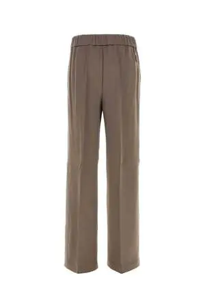 Moncler Stretch Nylon Blend Pants - Brown