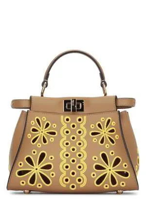 Fendi Peekaboo Mini Vit.grace Rica - Multicolor