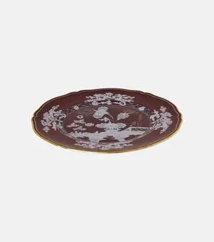 GINORI 1735 Oriente Italiano Porcelain Charger Plate - Brown