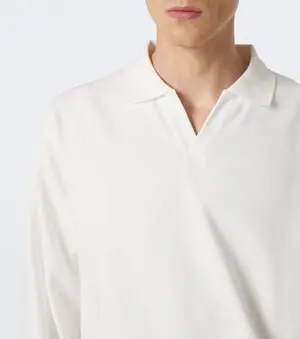 Studio Nicholson Cotton Polo Jersey Shirt