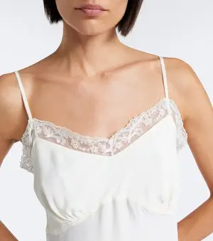 Simone Rocha Lace-trimmed Camisole