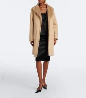YVES SALOMON Reversible Shearling Coat