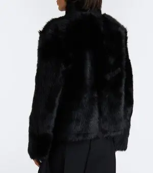 YVES SALOMON Reversible Shearling Coat - Black