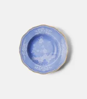 GINORI 1735 Oriente Italiano Porcelain Soup Plate - Blue