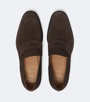 Church's Suede Penny Loafers