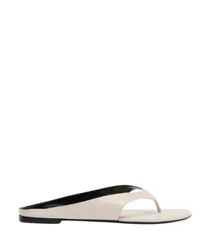 HERBERT LEVINE Herbert Levine Sunkissed Leather Thong Sandals