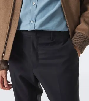 SLOWEAR Wool Slim Pants