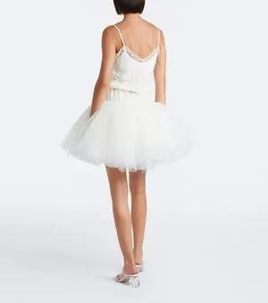 Simone Rocha Tulle Mini Skirt