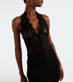 Stella McCartney Lace Halterneck Top