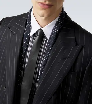 TOM FORD Striped Cotton Poplin Shirt