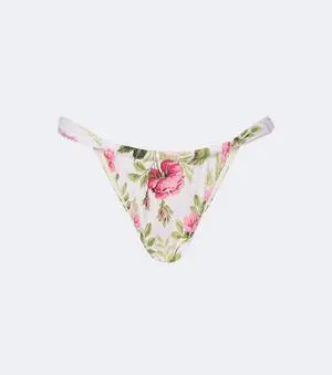 MONTCE Sandra Floral Bikini Bottoms - White