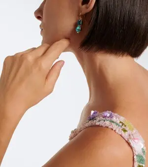 JENNIFER BEHR Kaiden 18kt Gold-plated Drop Earrings