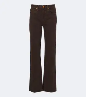 SLVRLAKE Straight Leg Jeans - Brown