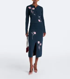 Erdem Floral-appliqu� Cardigan