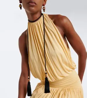 JENNIFER BEHR Gigi 18kt Gold-plated Braided Necklace