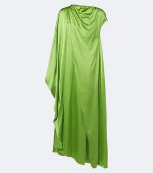 ROKSANDA Roksanda Hiba Silk Satin Gown Green