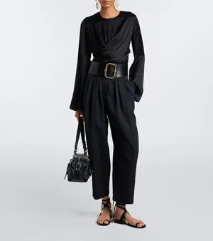Isabel Marant Étoile Tilpa Mini Leather Shoulder Bag